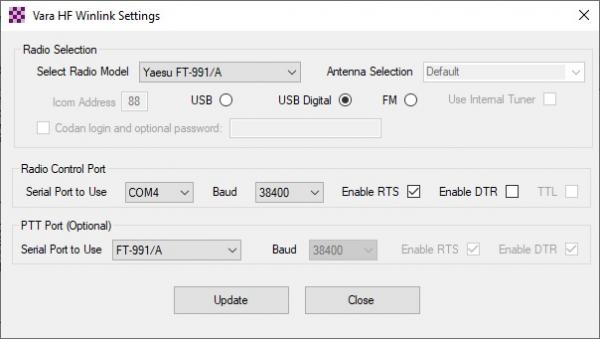 EMCOMM - Winlink & VARA HF on the Yaesu FTDX10 | W4DXR's Ham Radio Blog